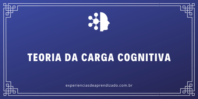 Teoria da carga cognitiva - Experiências de aprendizado